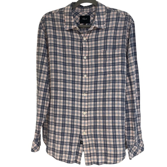 Rails | Shirts | Mens Rails Connor Linen Blend Shirt | Poshmark